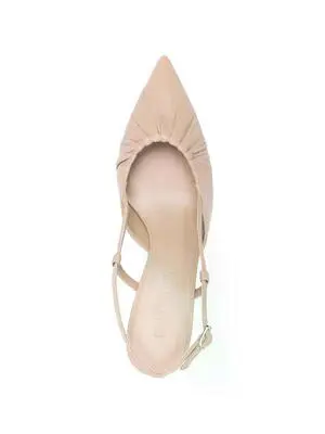 GUGLIELMO ROTTA Ruched Slingback Pumps