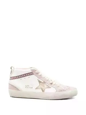 GOLDEN GOOSE Mid Star Classic Sneakers - Neutrals
