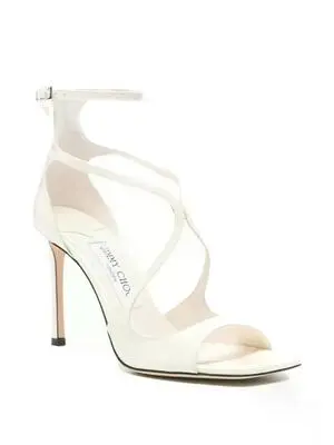 JIMMY CHOO Azia Elasticated Strap Sandals