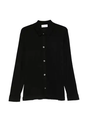 LARDINI Buttoned Knitted Shirt
