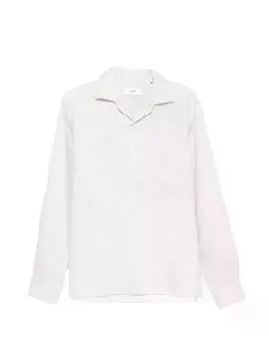 LARDINI Long-sleeve Polo Shirt - Neutrals