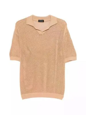 Tagliatore Collared Knitted T-shirt