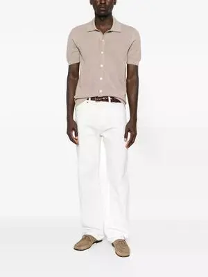 Tagliatore Button Ribbed Shirt