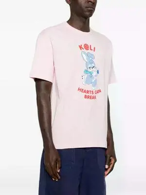 Kenzo Graphic Print T-shirt - Pink