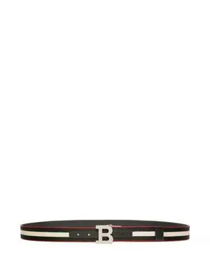 Bally B Buckle Belt - Black
