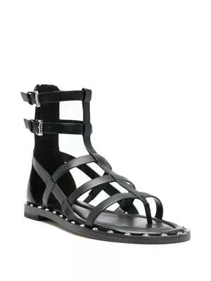 Michael Kors Buckle-detail Studded Sandals