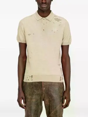 DIESEL® K-danny Polo Shirt - Neutrals