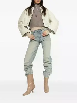 DIESEL® M-dracarina Frayed Knitted Sweater - Neutrals
