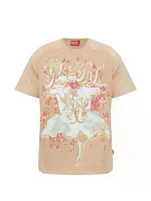 DIESEL T-taddy Print T-shirt