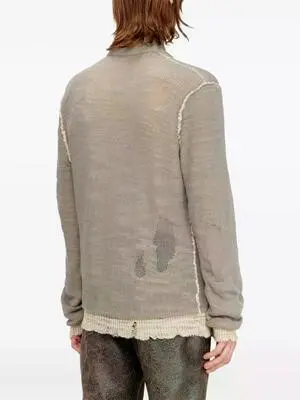 DIESEL® K-daianeris Long Sleeve Sweater - Neutrals