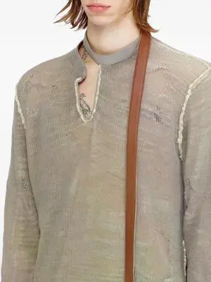 DIESEL® K-daianeris Long Sleeve Sweater - Neutrals