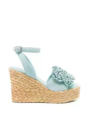 PALOMA BARCELO Elisa Suede Platform Sandals