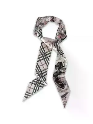 Burberry Tartan Graphic Scarf - Pink