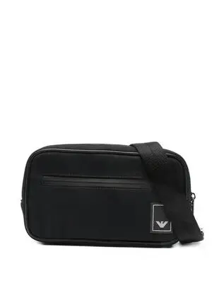 Emporio Armani Logo-patch Belt Bag - Blue