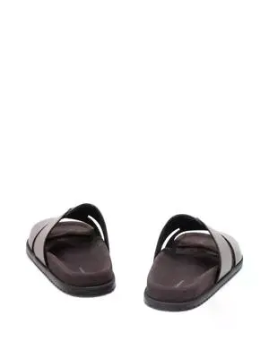 Dolce & Gabbana Logo-detail Sandals - Brown