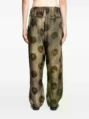 UMA WANG Printed Trousers