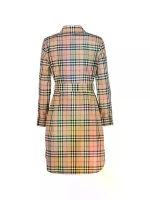 Burberry Patterned Shirt Dress
