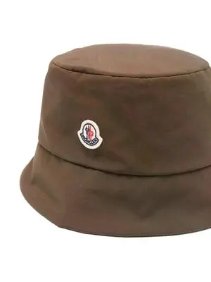 Moncler Reversible Padded Bucket Hat - Brown