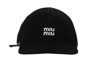 Miu Miu Logoembroidered Baseball Cap