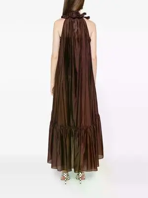 TWINSET Sleeveless Ruffled Dress