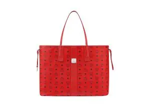 Mcm Liz Reversible Shopper Bag With Pouch