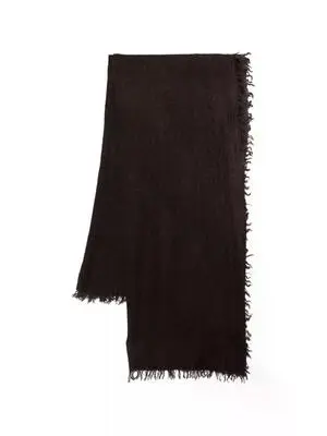 Faliero Sarti New Chris Fringed Scarf - Brown