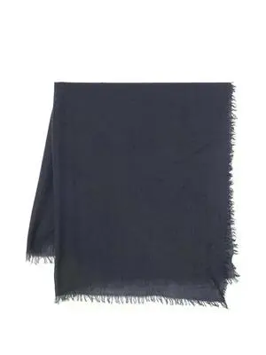 Faliero Sarti New Chris Fringed Scarf - Blue