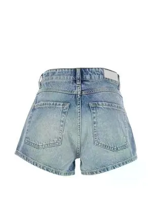ICON DENIM LA Raw-edge Denim Shorts
