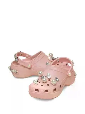 CROCS X Simone Rocha Pearl-embellishment Clogs