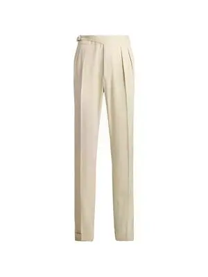 Ralph Lauren Purple Label Pleated Pants For Men