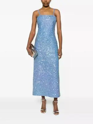 Simkhai Vanessa Embellished Midi Dress