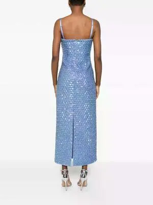 Simkhai Vanessa Embellished Midi Dress