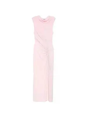 Simkhai Acacia Draped Midi Dress - Pink