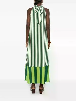 SIMONMILLER Mona Striped Midi Dress