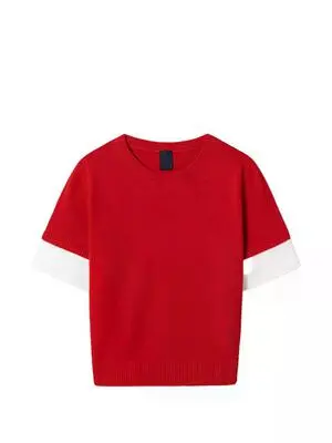 JUUN.J Layered Knitted T-shirt