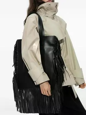 IRO PARIS Fringed Detail Tote Bag