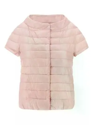Herno Short-sleeve Quilted Jacket - Pink
