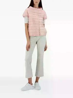 Herno Quilted Short-sleeve Jacket - Pink