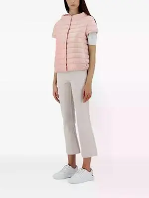 Herno Quilted Short-sleeve Jacket - Pink