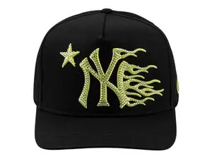 HELLSTAR Ny Snapback Hat - Neon/black