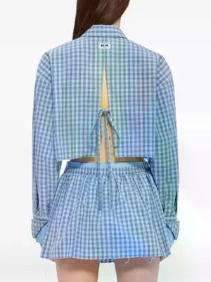 MSGM Tie-fastening Shirt