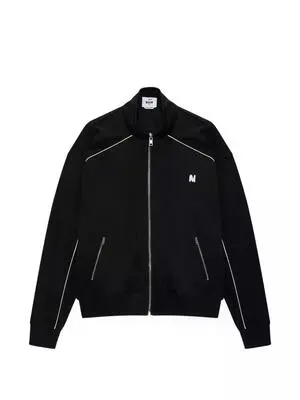 MSGM Zip-up Sweatshirt - Black