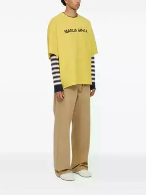 MSGM Letter-print T-shirt