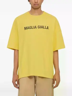 MSGM Letter-print T-shirt
