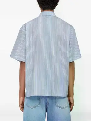 MSGM Striped Graphic Shirt