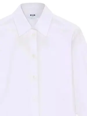 MSGM Collared Long Sleeve Shirt