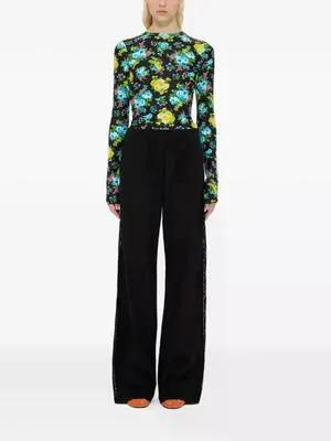 MSGM Lace Panel Trousers