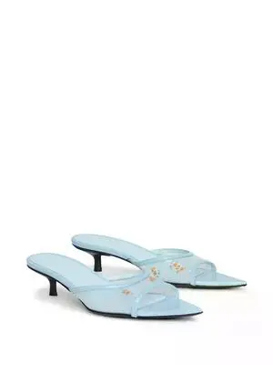 MSGM Floral Print Sandals