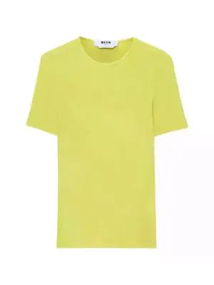 MSGM Logo-patch T-shirt