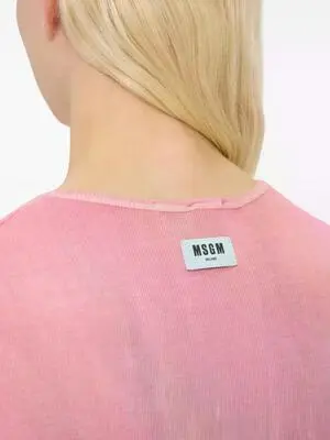 MSGM Short-sleeve T-shirt - Pink